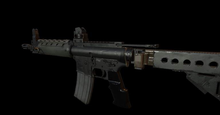 ArtStation - LR300 Assault Rifle