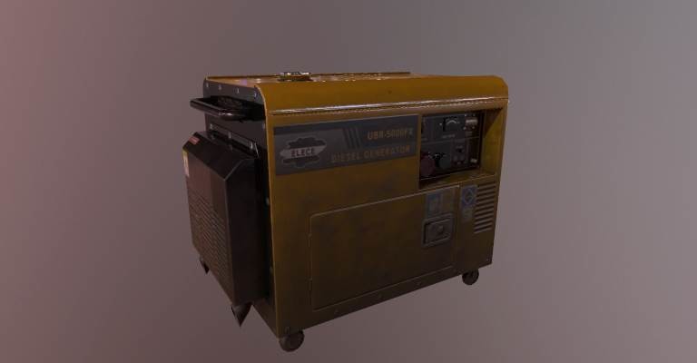 ArtStation - Dusty Engine Generator