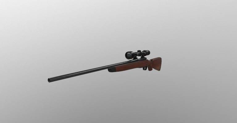 ArtStation - Winchester Model 70 Rifle