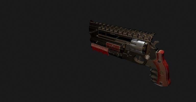 ArtStation - Romy Nelson - Custom Revolver