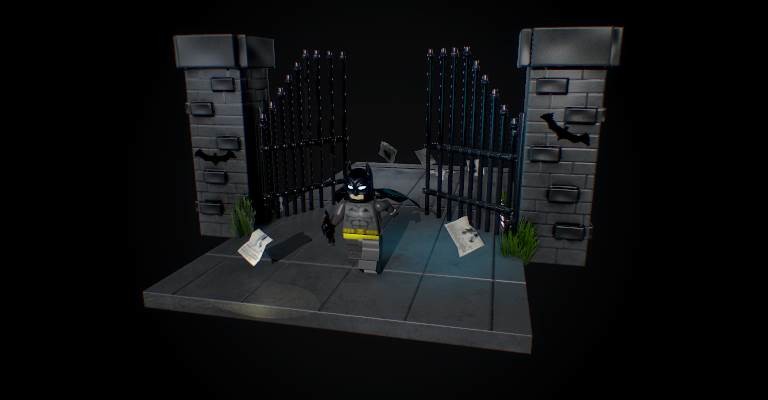 ArtStation - Lego Batman