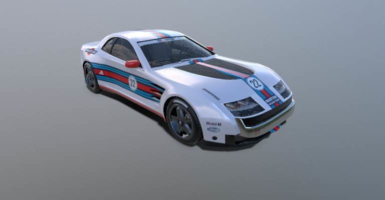 ArtStation - Concept - Mid poly car