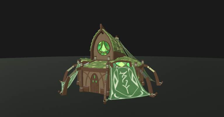 ArtStation - Elf house