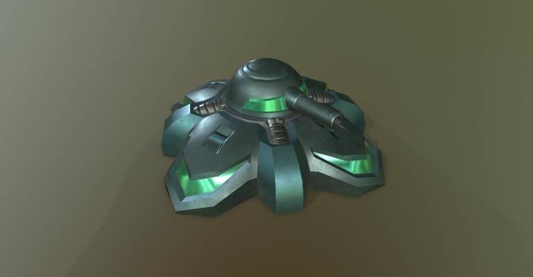 ArtStation - Defense Game - Turret