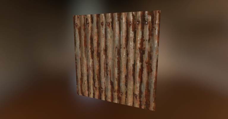 ArtStation - Rust Roof