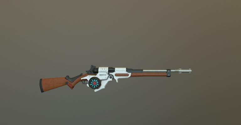 ArtStation - Fantasy Sniper Rifle