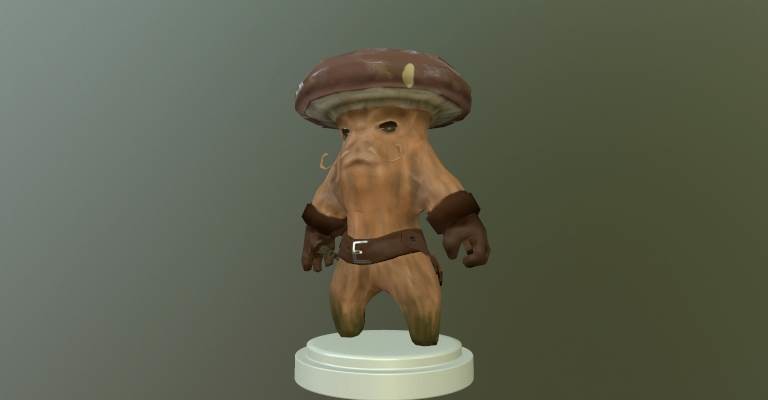 ArtStation - Mushroom Man