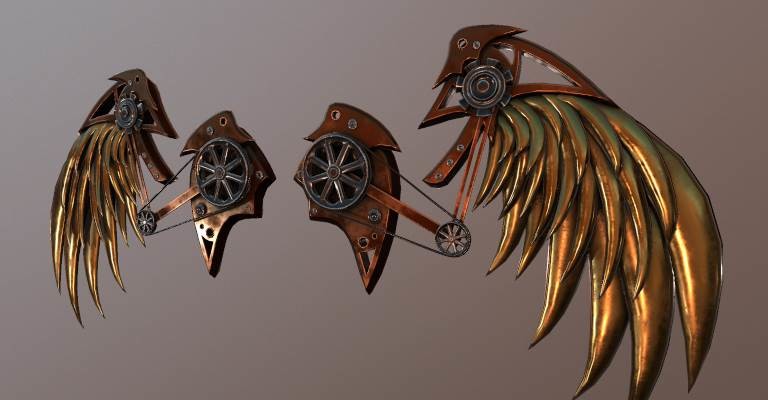 ArtStation - Steam Punk Wings