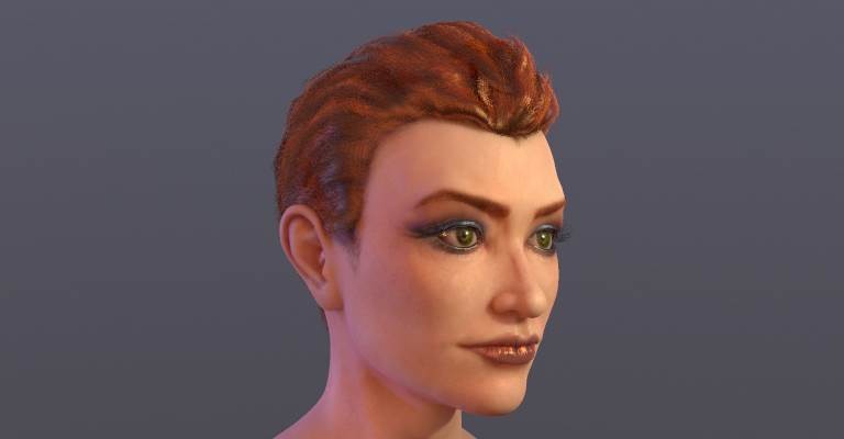 ArtStation - WIP Emm4 face