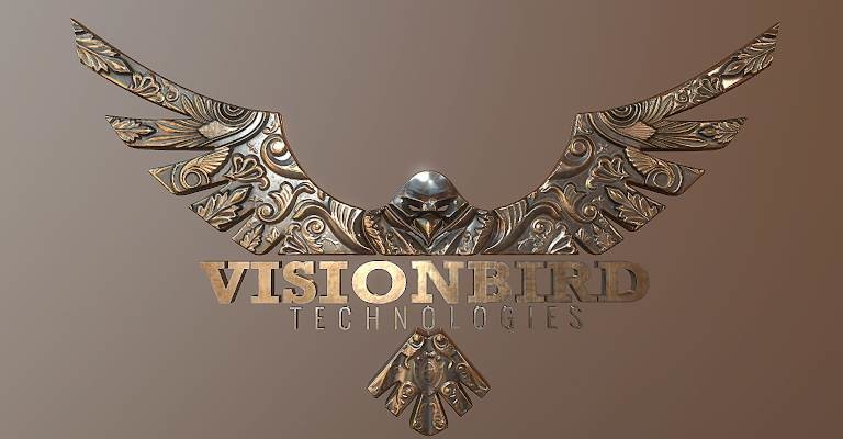 ArtStation - vision bird logo