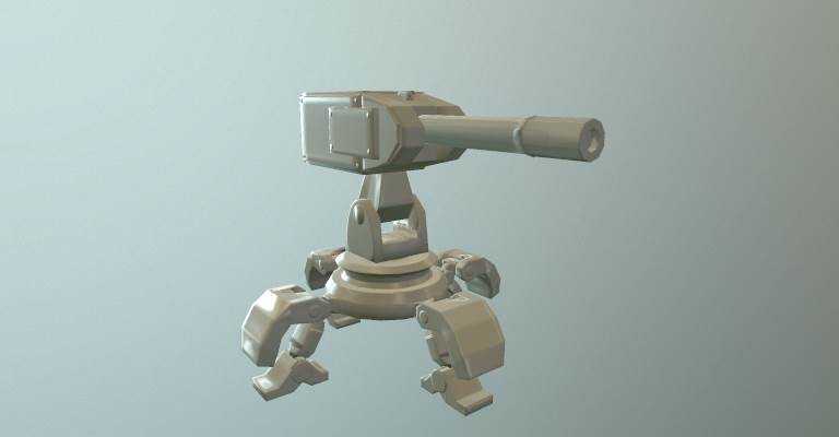 ArtStation - Turret