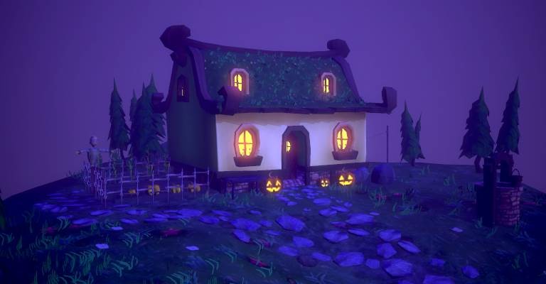ArtStation - little cottage