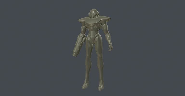 ArtStation - Samus Suit Model