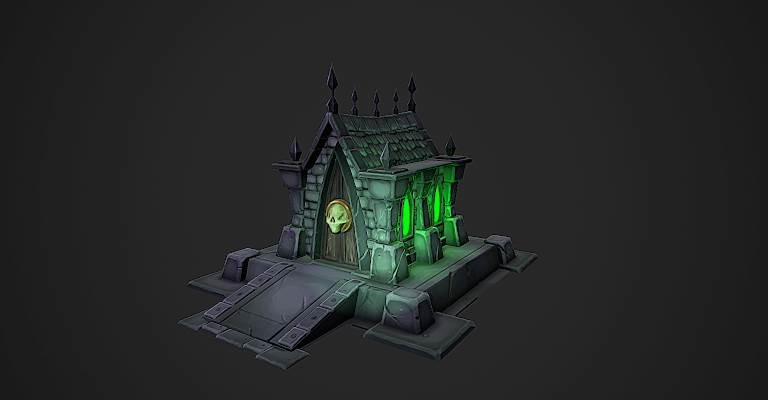 ArtStation - Stylized Crypt