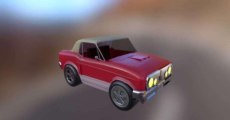 ArtStation - Mini muscle car