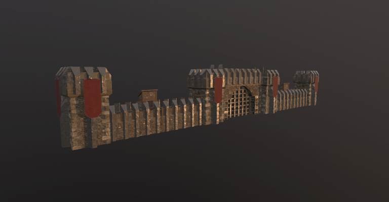 ArtStation - RTS Castle Parts