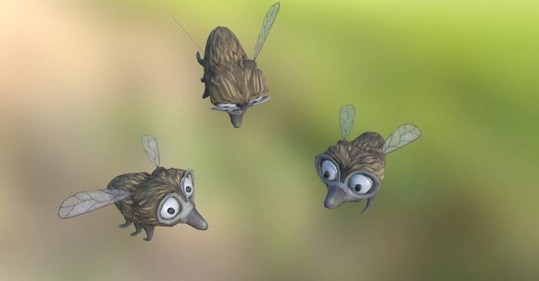 ArtStation - Bug animation tests