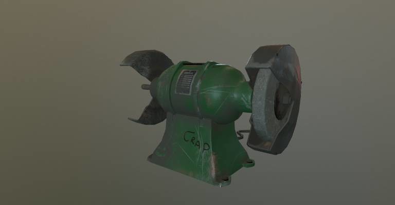 ArtStation - Bench Grinder