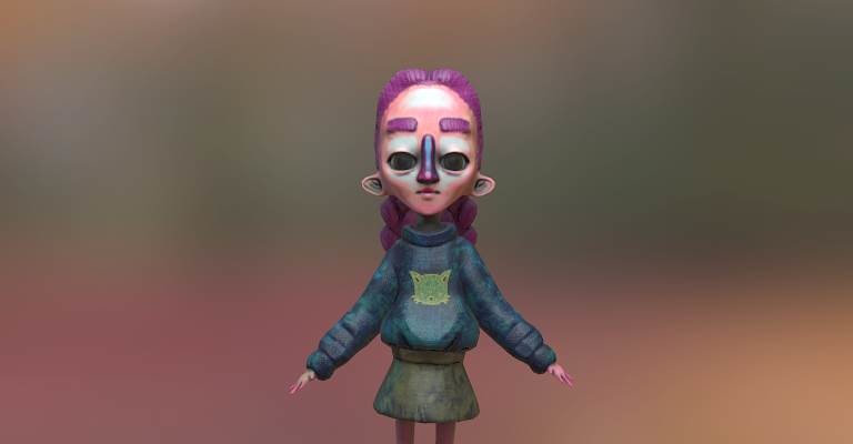 ArtStation - Mute Girl