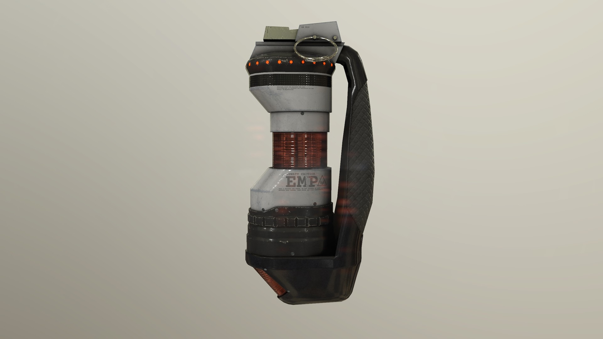 ArtStation - Sci-fi EMP Grenade
