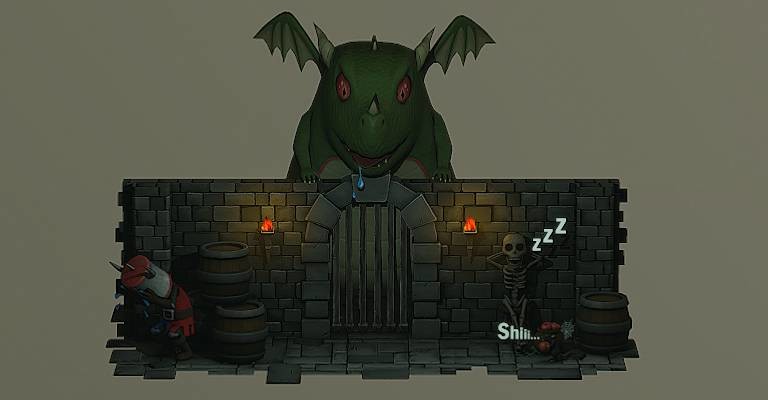 ArtStation - dungeon project