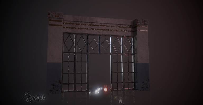 ArtStation - Gate (Arkham Asylum)