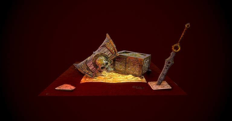 ArtStation - Fallen Royal Treasure Chest