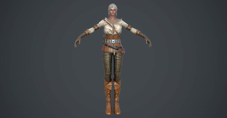 ArtStation - 《The Witcher 3: Wild Hunt》 Ciri