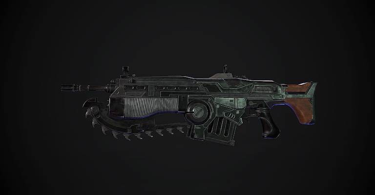 ArtStation - PDP Lancer Gun
