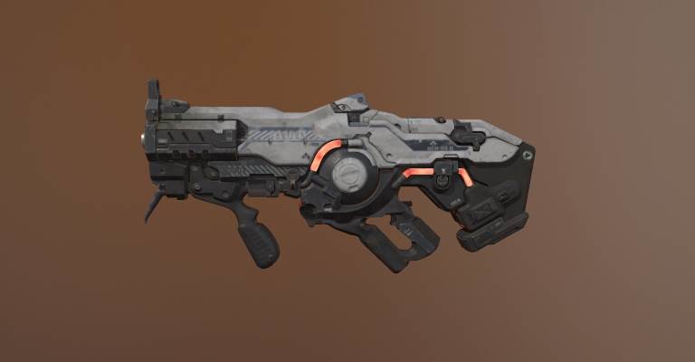 ArtStation - DOOM Plasma Rifle