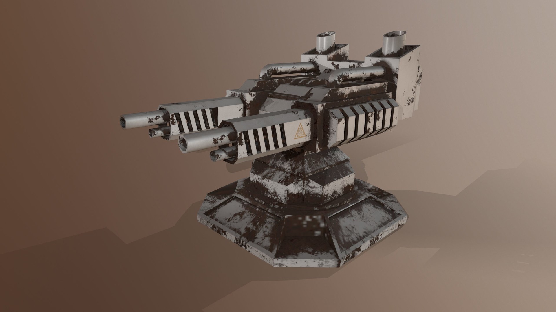 ArtStation - SciFi Turret Animation