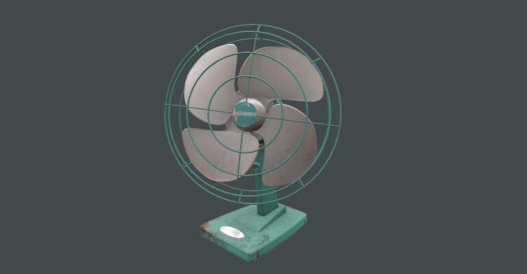 ArtStation - Desk Fan