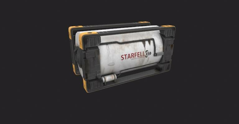 ArtStation - Starship Fuel Container