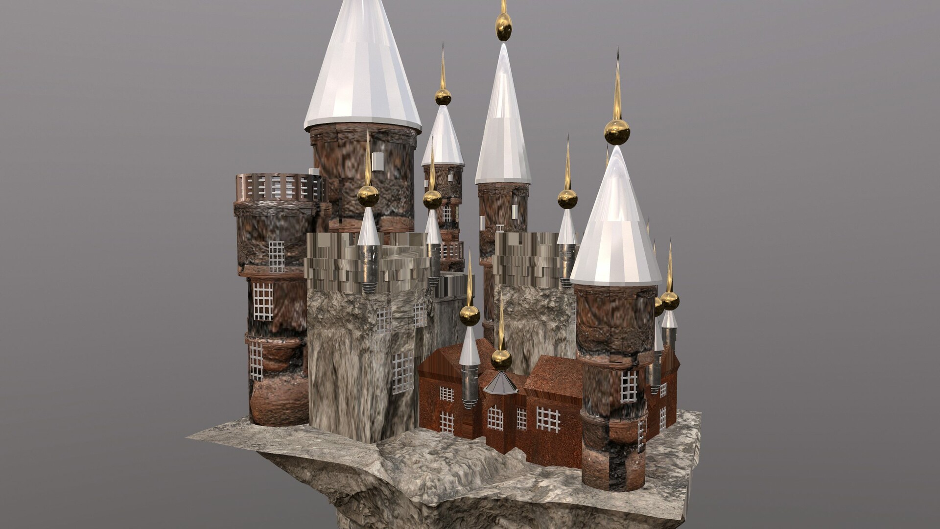 ArtStation - Floating Castle