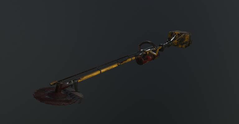 ArtStation - Zombie Killing Weapon