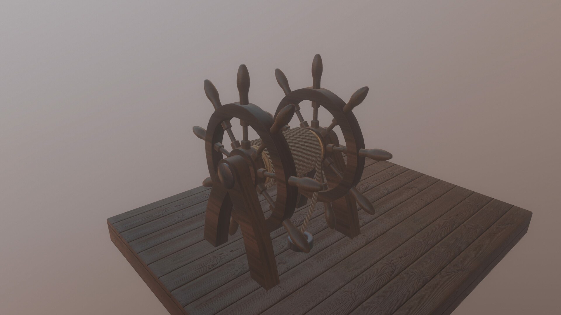 ArtStation - Ship's Wheel