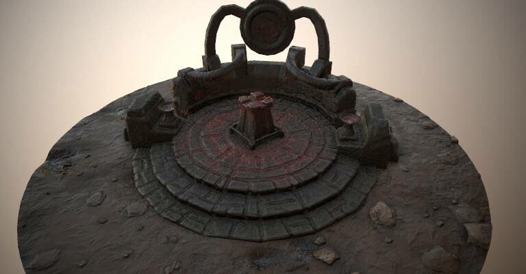 ArtStation - Sword Pedestal