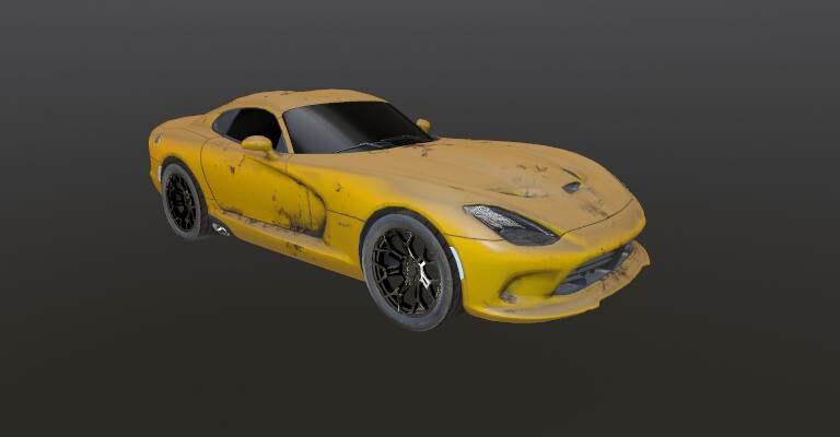 ArtStation - Dodge Viper