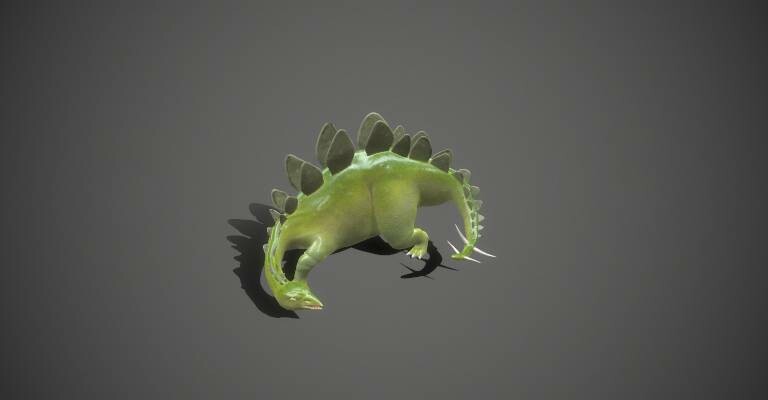 ArtStation - Stegosaurus