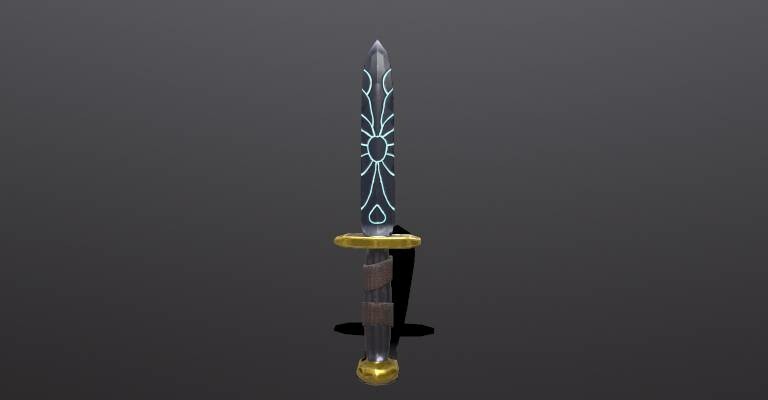 ArtStation - Stylized Dagger