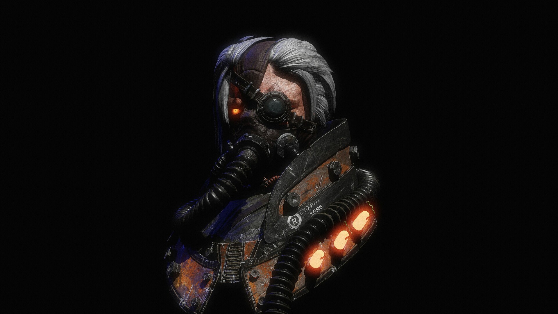 ArtStation - Gas Mask Character