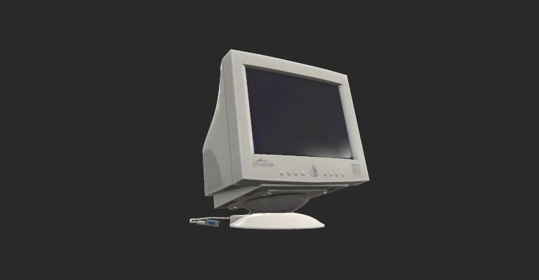 ArtStation - Monitor (CRT)