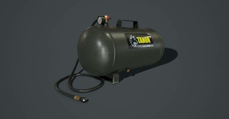 ArtStation - Compressed Air Tank