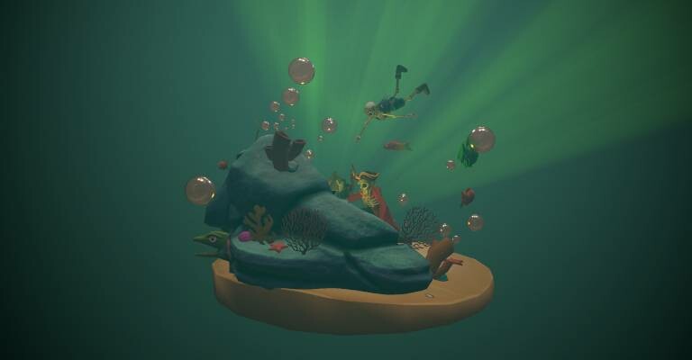 ArtStation - Treasure In the Deep