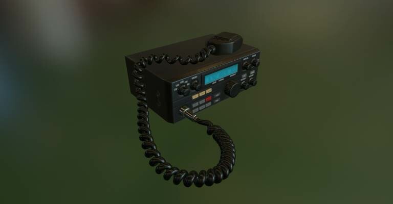 ArtStation - Radio CB