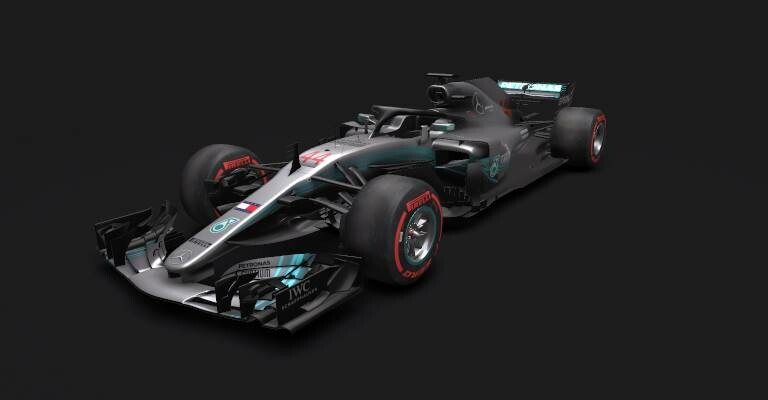 ArtStation - Mercedes W09 // 2018
