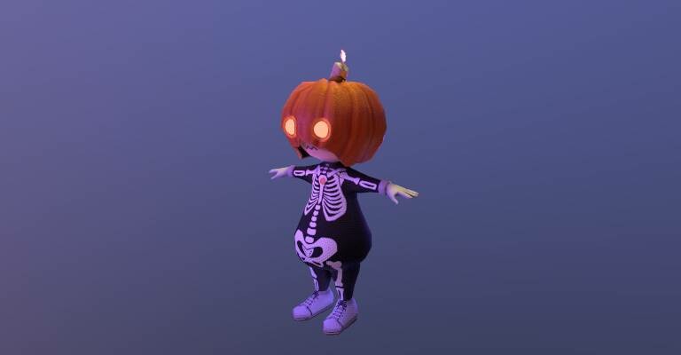 ArtStation - Pumpkin boy