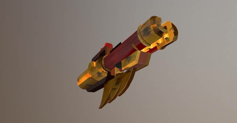 ArtStation - A3_High Poly Weapon Model