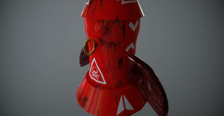 ArtStation - The Dangerous Rocket