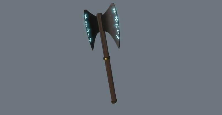 ArtStation - Hand Painted Axe